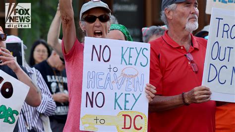 Dc Residents Take To The Streets Labor Day Weekend To Protest Trump