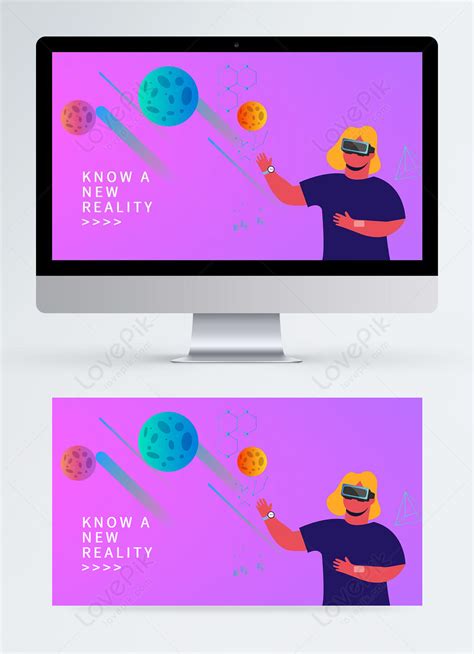 Technology Purple Gradient Web Ui Template Image Picture Free Download