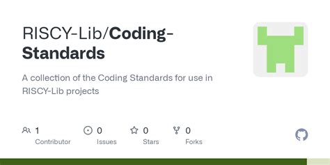 GitHub RISCY Lib Coding Standards A Collection Of The Coding