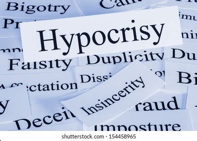 Hypocrisy Images Stock Photos Vectors Shutterstock