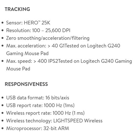 Logitech Computers Laptops And Parts Logitech G52 Lightspeed Wireless Gaming Mouse Nib Poshmark