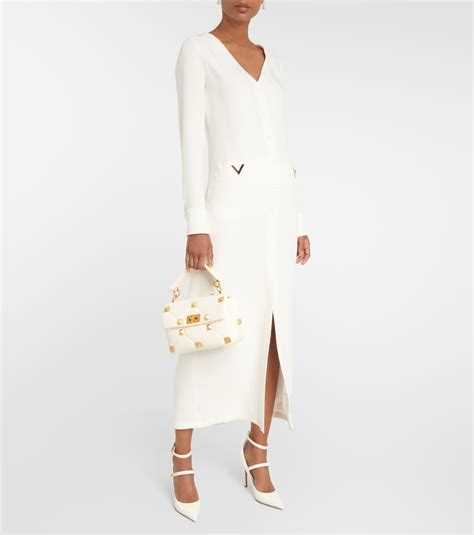 화이트 실크 맥시 드레스 Valentino Mytheresa