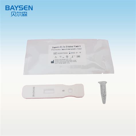 Diagnostic Kit 25 Ohvd Test Kit Quantitative Kit Poct Reagent Factory