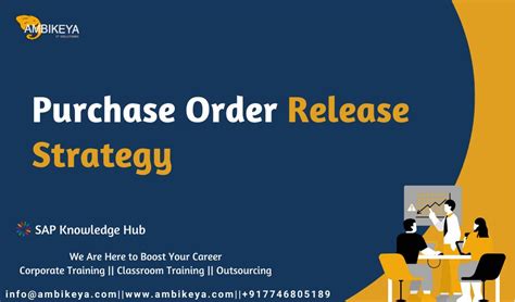 Create Purchase Order Release Strategy Sap Knowledge Hub Posted On The Topic Linkedin