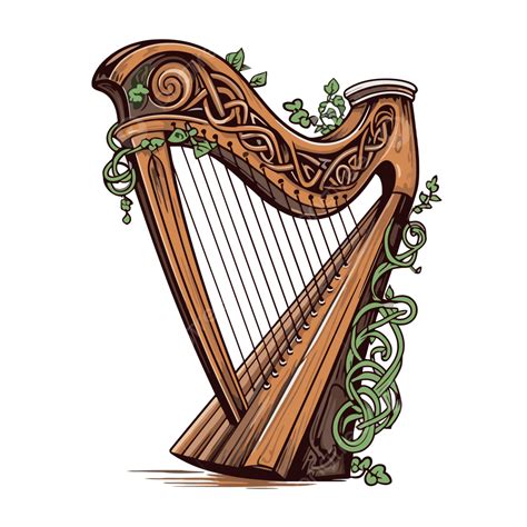 Vetor De Harpa Guinness Irish Harp Vector Art Icons And Graphics For
