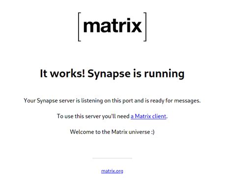 help needed with synapse matrix behind swag server container support