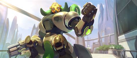 Overwatch Voici La Nouvelle Héroïne Orisa Robot Tank Et Quadrupède Pxlbbq