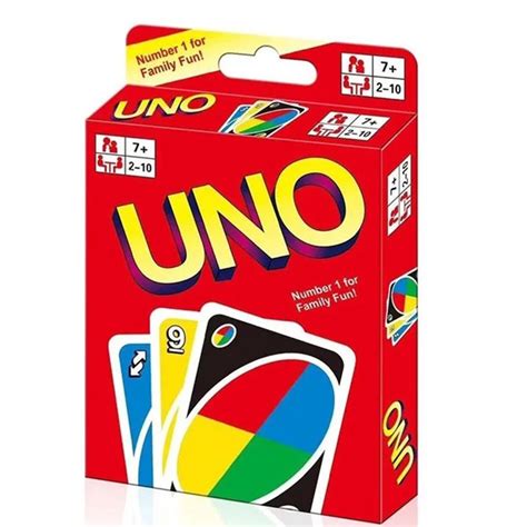 Игровая карта UNO для Настольных игр и Развлечений на вечеринках ...
