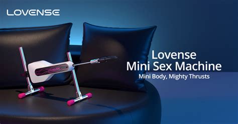 Lovense Mini Sex Machine Compact Adjustable With App Controlled Thrusting Order Now For