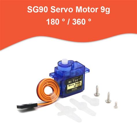 Sg90 Micro Servo Motor 9g Servo 180 ° 360 ° Bd