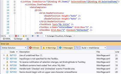 Xaml Analysis Rapid Xaml