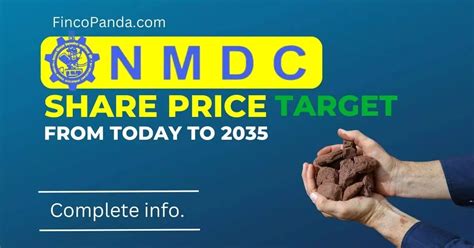 Nmdc Share Price Target 2024 2025 2027 2030 2035 Long Term Finco Panda