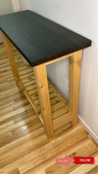 Beautiful Console Table 😎 Pajarowoodworks Homedecor Consoletable