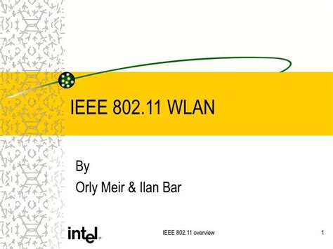 PPT IEEE WLAN PowerPoint Presentation Free Download ID