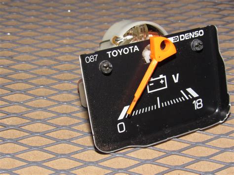 87 88 89 Toyota Mr2 Oem Speedometer Instrument Cluster Battery Voltage