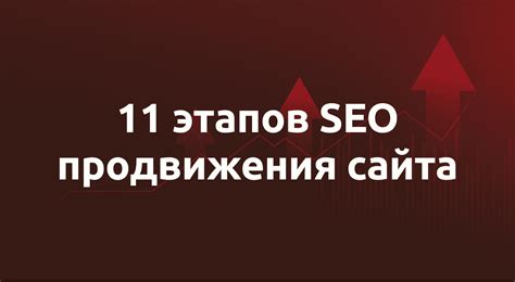 Этапы Seo продвижения сайта и оптимизации