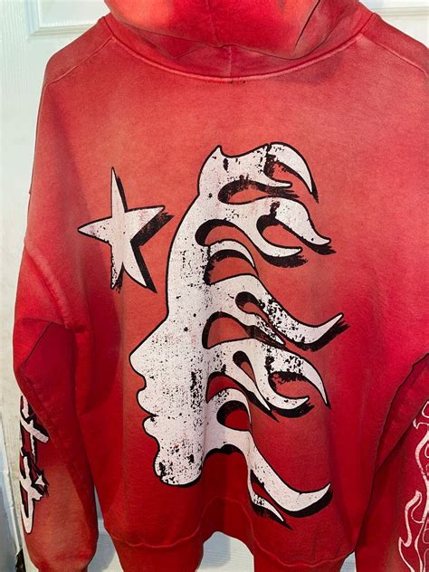 Hellstar Red Hellstar Records Hoodie Grailed