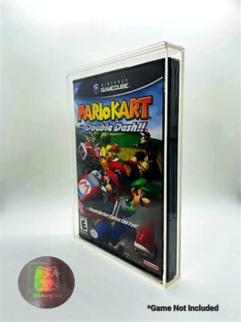 Gamecube Acrylic Video Game Case Protector Uv Resistant Bsacrylics