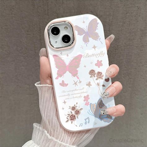 Jual Hollow Butterfly Pattern Phone Case Suitable For Iphone 678