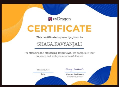 Kavyanjali Shaga Posted On Linkedin