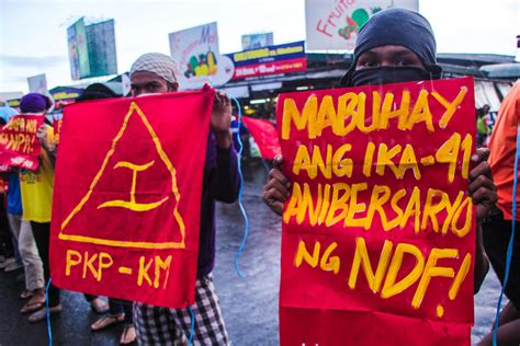 Ndf Rally In Davao Davao Today