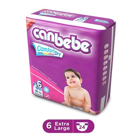 Canbebe 6 Extra Large 16kg 24pcs Diaper Nazar Jans Supermarket
