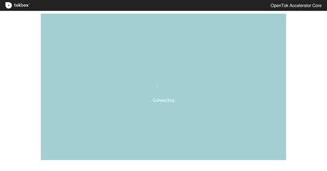 Opentokaccelerator Sample Apps Js Vanilla Js Sample App Codesandbox