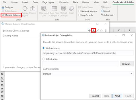 Edit Service Descriptions And Business Objects