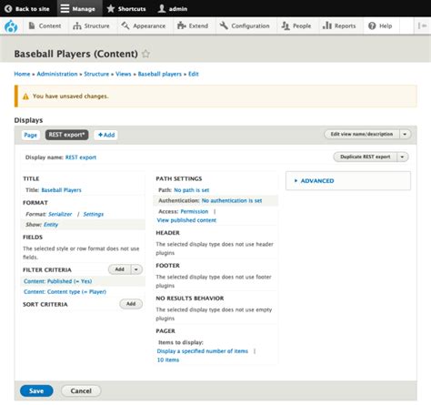 Add A Rest Endpoint With Views Drupal 8 Drupal 9 And Drupal 10