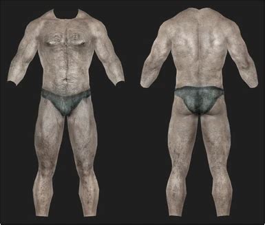 Male Full Body Mesh And Underwear At Skyrim Nexus Mods And Community
