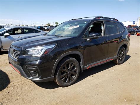 2020 Subaru Forester Sport Jf2skarc3lh557594 Bid History Bidcars