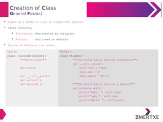 Python Programming Classes Objects PPT