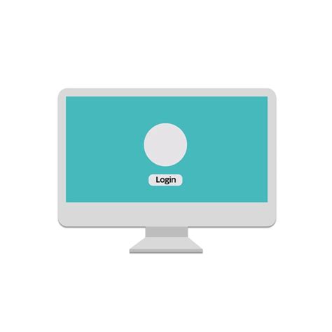 Premium Vector Vector Illustration Of Logging Into Account On Laptop With Hands Password