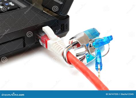 Internet Security And Network Protection Concept Padlock And Co Stock Image Image Of Pirate