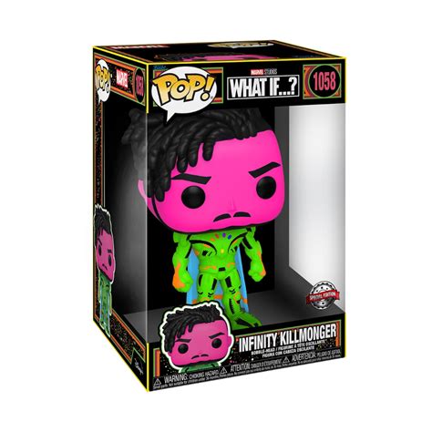 Funko Pop Infinity Killmonger Black Light What If The Model Shop