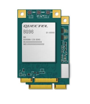 Quectel BG96 MPCIe SIM MC Technologies