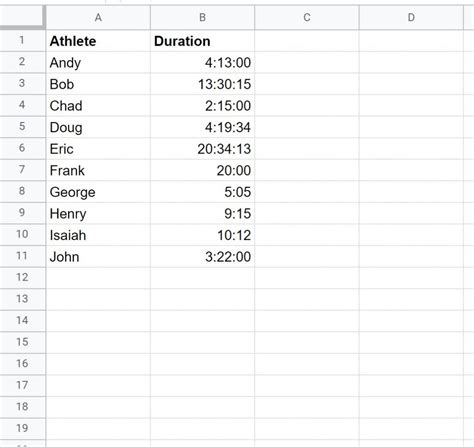 Google Sheets Quickly Convert Time To Decimal