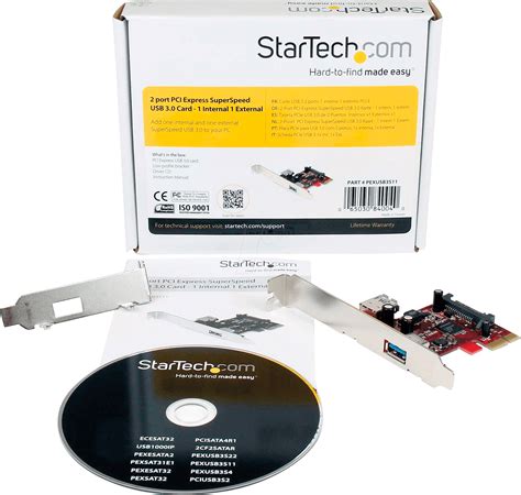 ST PEXUSB3S11 PCIe Card 1 Intern 1 Extern Port USB 3 0 Optional Low Profil At Reichelt