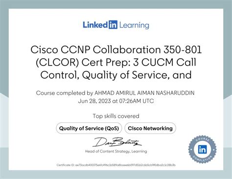 ahmad amirul aiman nasharuddin on linkedin certificate of completion