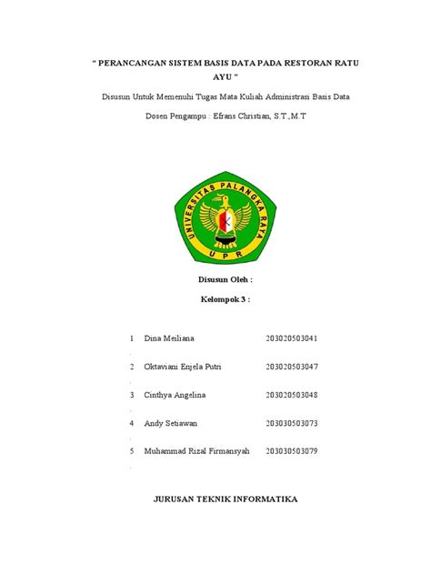 tugas project pdf
