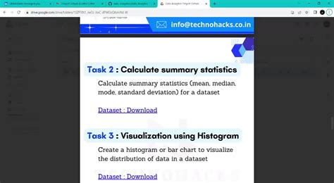 anish reddy on linkedin internship technohacks dataanalytics