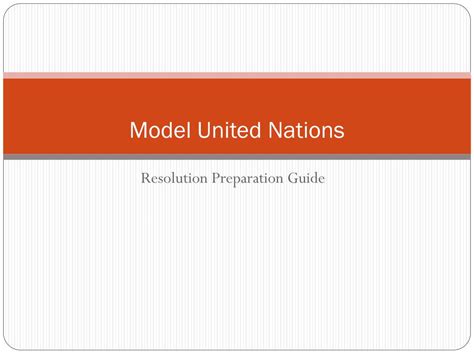 Ppt Model United Nations Powerpoint Presentation Free Download Id