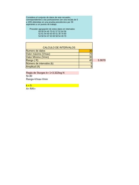 Deber Tabla Frecuencia Excel 12feb Torres Pindo Angie Valentina Pdf