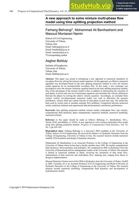 A New Approach To Solve Mixture Multi Phase Flow Model Using Time
