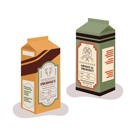 Free Retro Packaging Vector Template To Edit Online