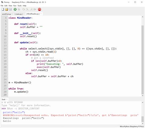 Looking Inside The Mind Of A Running Micropython Program —