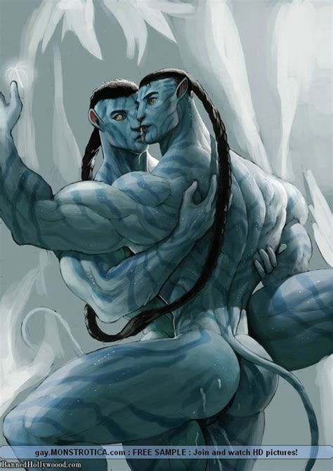 Rule 34 2boys Alien Alien Only Ass Avatar Blue Skin Bottom Gay Long
