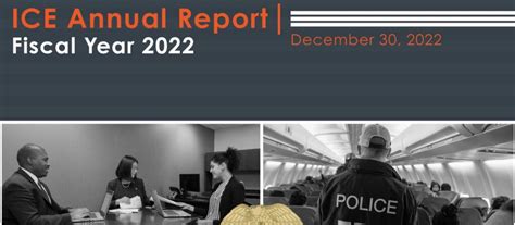 Ice Fiscal Year 2022 Annual Report Wola Border Oversight
