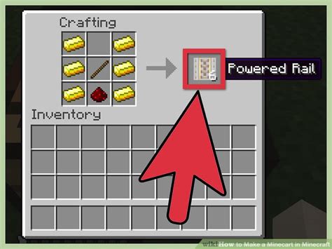 How To Make A Minecart In Minecraft With Pictures Wikihow