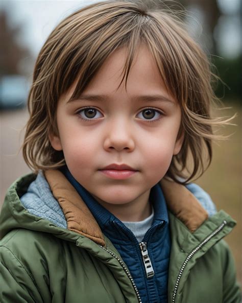 Download Ai Generated Boy Coat Royalty Free Stock Illustration Image